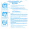 FD-258 Fingerprint Cards - Blue - BioMetric Impressions - FBI Card